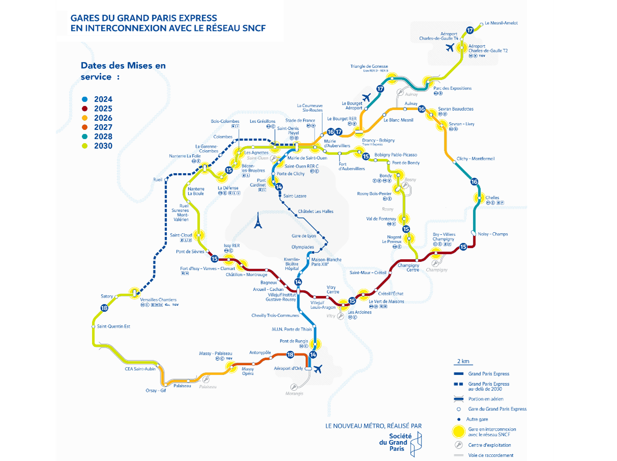 Assistance aux projets d'interconnexion des gares du Grand Paris ...